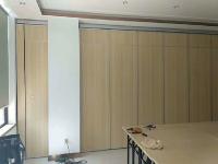 China Commercial Acoustic Movable Walls 65mm 100mm Soundproof Folding Partitions for Hotels for sale