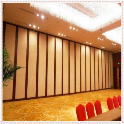 China Ballroom Movable Wall Acoustic Folding Sound Proof Partition For Hotel for sale
