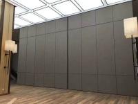 China Operable Sliding Movable Acoustic Partition Walls 65mm 85mm 100mm for Banquet Hall for sale