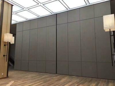 China Operable Sliding Movable Acoustic Partition Walls 65mm 85mm 100mm for Banquet Hall for sale
