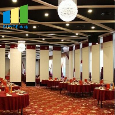 China Flexible Wooden Soundproof Hanging Movable Partition Walls 65mm 85mm 100mm for sale