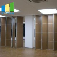 China Sliding Folding Partition Walls For Restaurant Dining Room Office Customized Color for sale