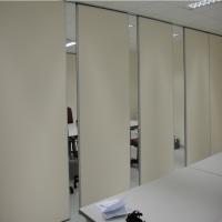 China 65mm Aluminum Wooden Movable Partition Walls 2000-4500mm Height for Banquet Hall Office Room for sale