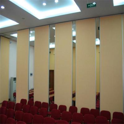 China 6000mm Height Banquet Hall Acoustic Movable Partition Walls Soundproof 85mm Thick for sale