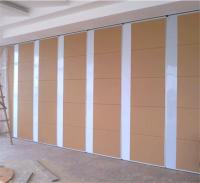 China 65 Type Soundproof Collapsible Movable Partition Walls for Banquet Hall Wedding Venue 360 Degree Rotation for sale
