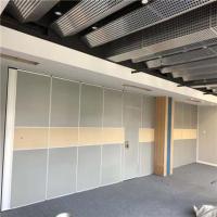 China Conference Hall Acoustic Partition Sliding Door Movable Partition Wall System for Hotel for sale