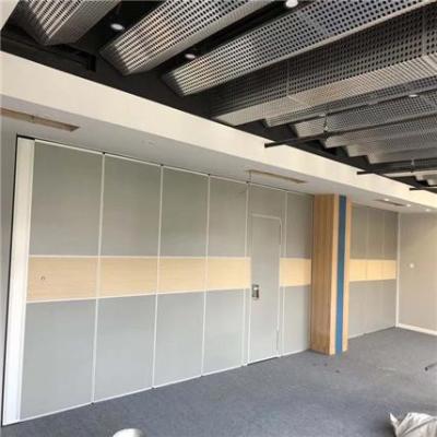 China Conference Hall Acoustic Partition Sliding Door Movable Partition Wall System for Hotel for sale