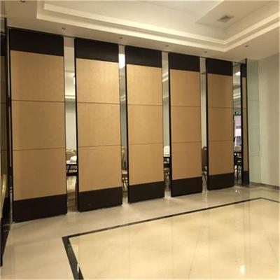 China Conference Hall Movable Partitions Folding Partition Wall Dividers 65-100mm Thickness for sale