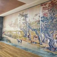 China 65mm Modern Sliding Wall Movable Partition Walls for Meeting Room Office Soundproof 4000mm Height for sale