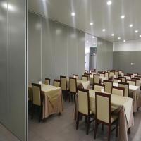 China Movable Soundproof Partition Walls 65-125mm Thickness Up to 18000mm Height for Restaurants and Commercial Spaces for sale