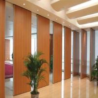 China Banquet Mobile Sliding Door Movable Partition Walls For Function Room for sale
