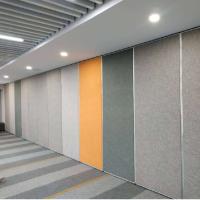 China 100 mm Soundproof Foldable Room Acoustic Partition Wall With Free Design for sale