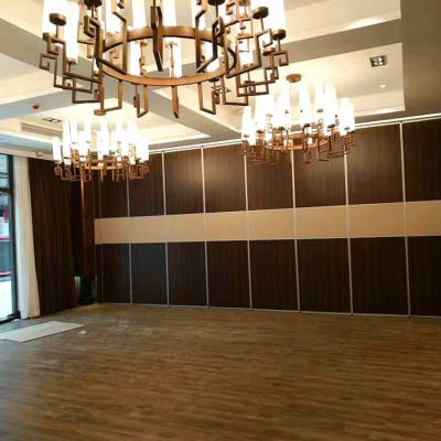 China Operable Sound Insulation Collapsible Folding Partition Walls For Training Meeting Room for sale