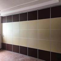 China Acoustic Movable Divider Folding Partition Walls 65mm 100mm for Office Conference Hotel for sale