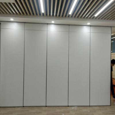 China Acoustic Movable Partition Walls 85mm Sound Proof Folding Partitions for Hotel Conference Hall for sale