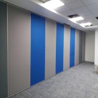 China 65mm Acoustic Sliding Partition Wall System 4000mm Height 32dB Sound Insulation for sale