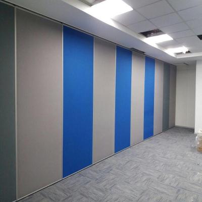 China 65mm Acoustic Sliding Partition Wall System 4000mm Height 32dB Sound Insulation for sale