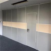 China 65mm Sliding Partition Wall for Conference Rooms Movable Folding Portable Soundproof 4000mm Height for sale