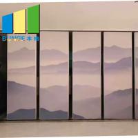 China 65mm Acoustic Movable Partition Walls System for Office Banquet Hall 4000mm Height for sale