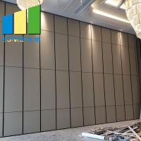 China Melamine Commercial Movable Partition Walls Sliding Folding Divider For Office for sale