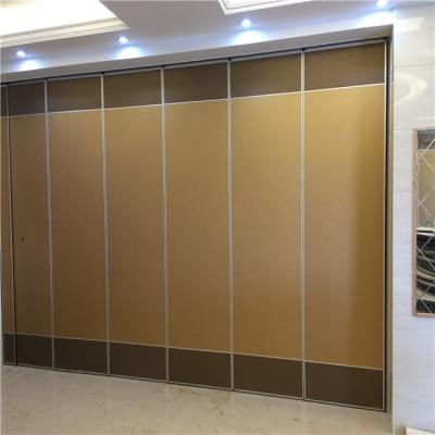China Fire Resistant Office Folding Sliding Partition Walls Acoustic Collapsing Operable Partition for sale