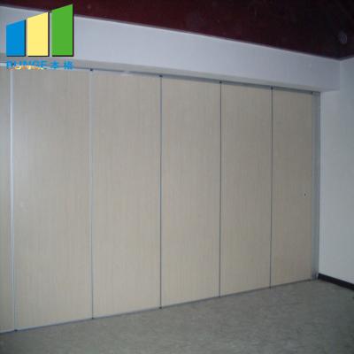 China Wooden Operable Partition Walls Folding Partition Door 65mm 85mm 100mm for Hotel for sale