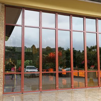 China Hot Folding Partition Walls With Door Sliding Partition Glass Wall for sale