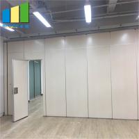 China Sound Proofing Collapsible Partition Walls / Folding Office Movable Partition Walls for sale