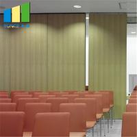 China Customized Movable Partition Walls For Restaurant Sound Insulation Retractable for sale