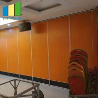 China Soundproof Operable Sliding Door Partition Wall For Hotel In Philippines for sale