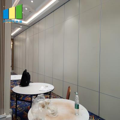 China Aluminum Frame Restaurant Movable Partition Walls Acoustical Collapsible Wall for sale
