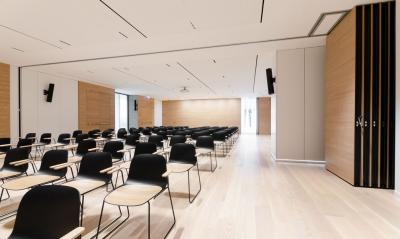 China Acoustic Operable Movable Partition Wall 65mm Thickness 2000-4000mm Height for sale
