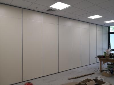 China Vinyl Partition Board MDF Melamine Operable Movable Partition Walls Sound Proof for sale