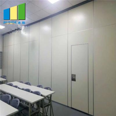 China Moveable Acoustic Partition Walls Sliding Folding Partitions For Exhibition Hall for sale