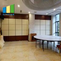 China Malaysia Sliding Door Movable Sound Proof Partition Wall For Restaurant for sale