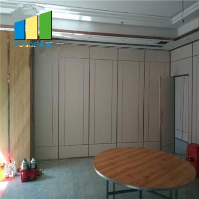 China Folding Partition Wall Movable Door Sound Proof Partitions For 5- Star Hotels for sale
