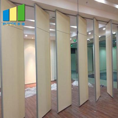 China Manual Hanging System Moveable Sliding Partition Walls For Conference Room for sale
