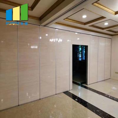 China Fabric Folding Movable Partition Office Sliding Partition Walls For Hotel for sale
