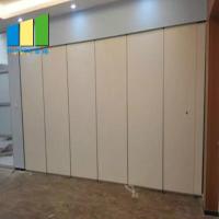 China Acoustic Hanging Soundproof Sliding Partition Walls 65mm 50dB for Conference Room for sale