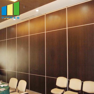 China Collapsing Sliding Doors Acoustic Partition Walls For Classroom 600 Width for sale