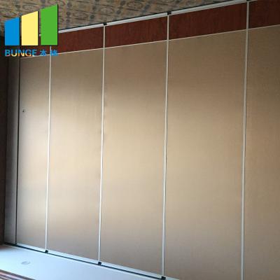 China 85mm Mobile Folding Acoustic Partition Walls for Classroom Conference Room Sliding Walls 45dB for sale