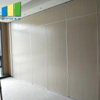 China Hotel Ballroom Retractable Mobile Acoustic Partition Movable Walls System for sale