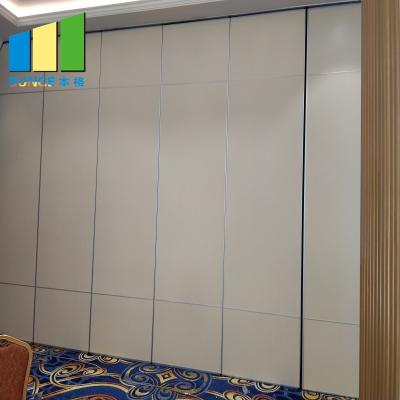 China Aluminum Frame Sliding Door Partition Movable Sound Proof Wall 65mm 85mm 100mm for sale