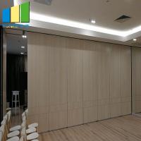 China Hotel Acoustic Movable Sound Proof Partition Panel System With Door for sale