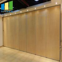 China Soundproof Flexible Moving Sliding Folding Partition Walls For Convention Hall for sale