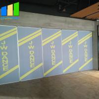 China Aluminum Alloy Acoustic Divider Partition 65mm to 120mm Thickness for Restaurant Dining Room for sale