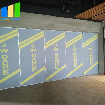 China Aluminum Alloy Acoustic Divider Partition 65mm to 120mm Thickness for Restaurant Dining Room for sale
