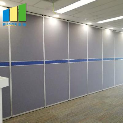 China 6000mm Height Sliding Door Sound Proof Wall Room Partition for Restaurant 85mm Thick for sale
