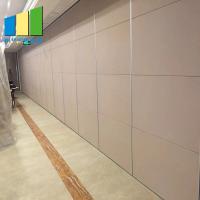 China Acoustic Partition Wall 65mm 100mm Soundproof Room Divider Restaurant Movable Wall System for sale