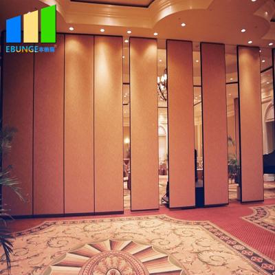China 65mm Sliding Partition Walls Interior Divider Movable Room Partition For Restaurant for sale